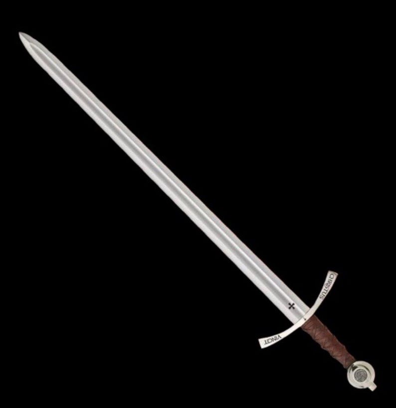 Hand Forged Faithkeeper Templar Sword High Carbon Steel Replica ...