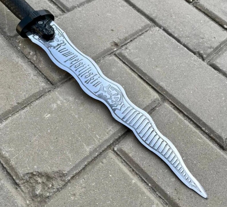 Once Upon a Time Dark One Handmade Excalibur Rumpelstiltskin Dagger ...