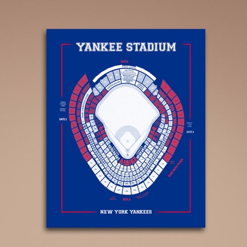 New York Yankees Home Plate Wall Art - Etsy