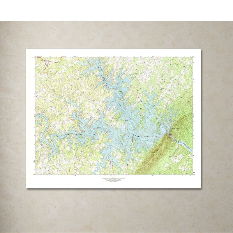 Virginia Chart Maps - Etsy