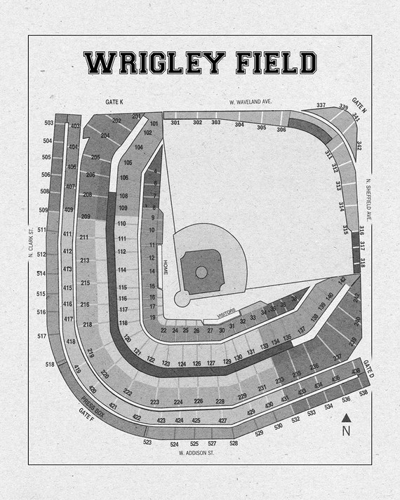 Wrigley Field Seating Chart