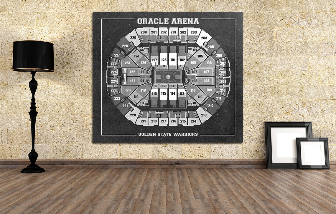Print of Vintage Oracle Arena Diagram on Photo Paper Matte - Etsy
