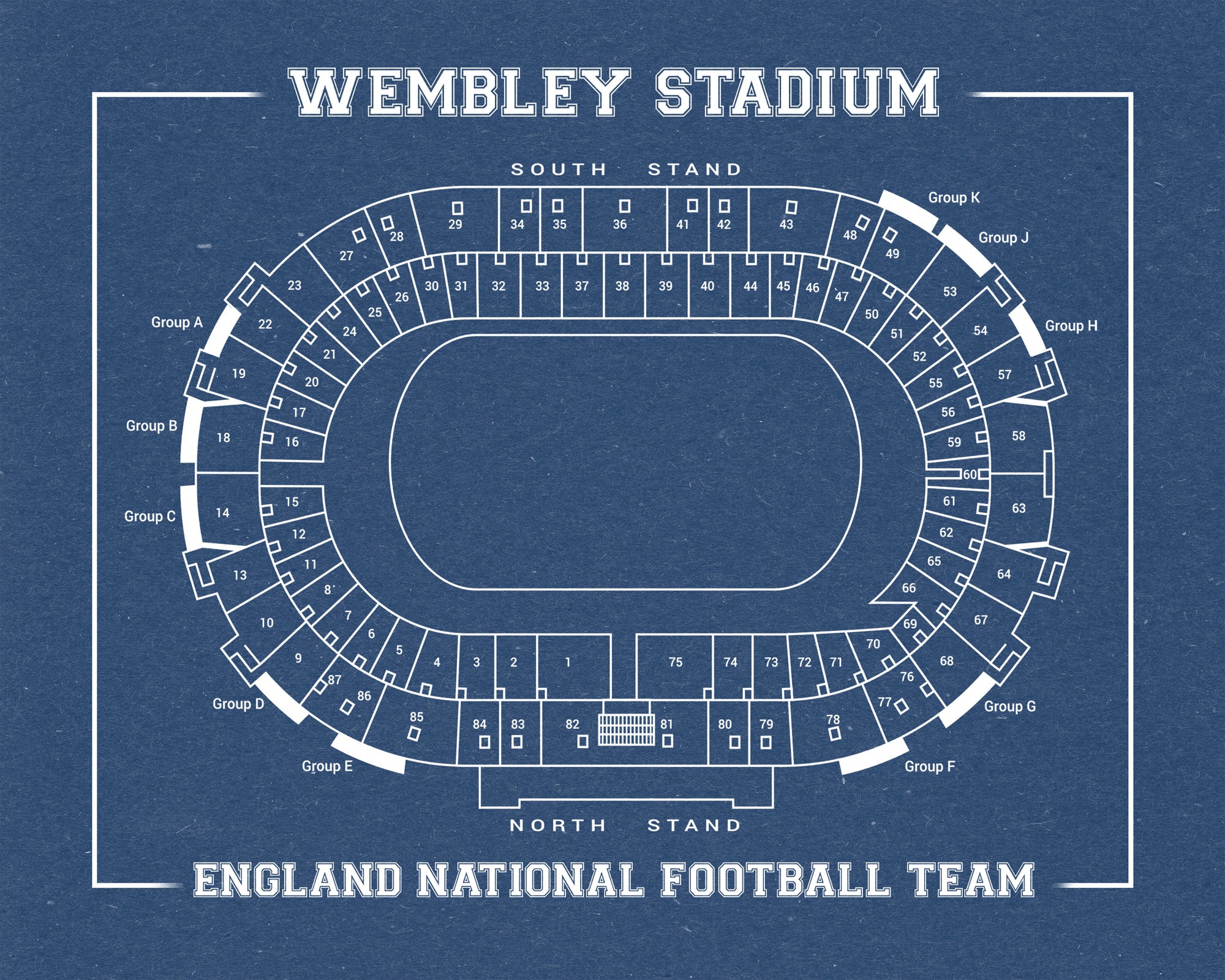 Wembley Stadium Seating Plan