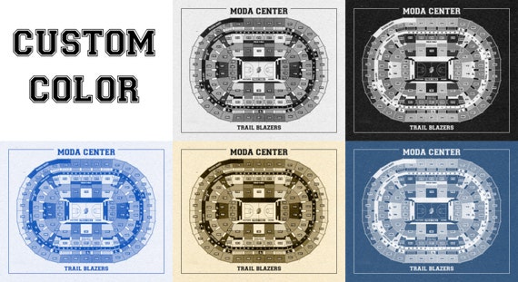 Moda Center Seating Charts Issuu