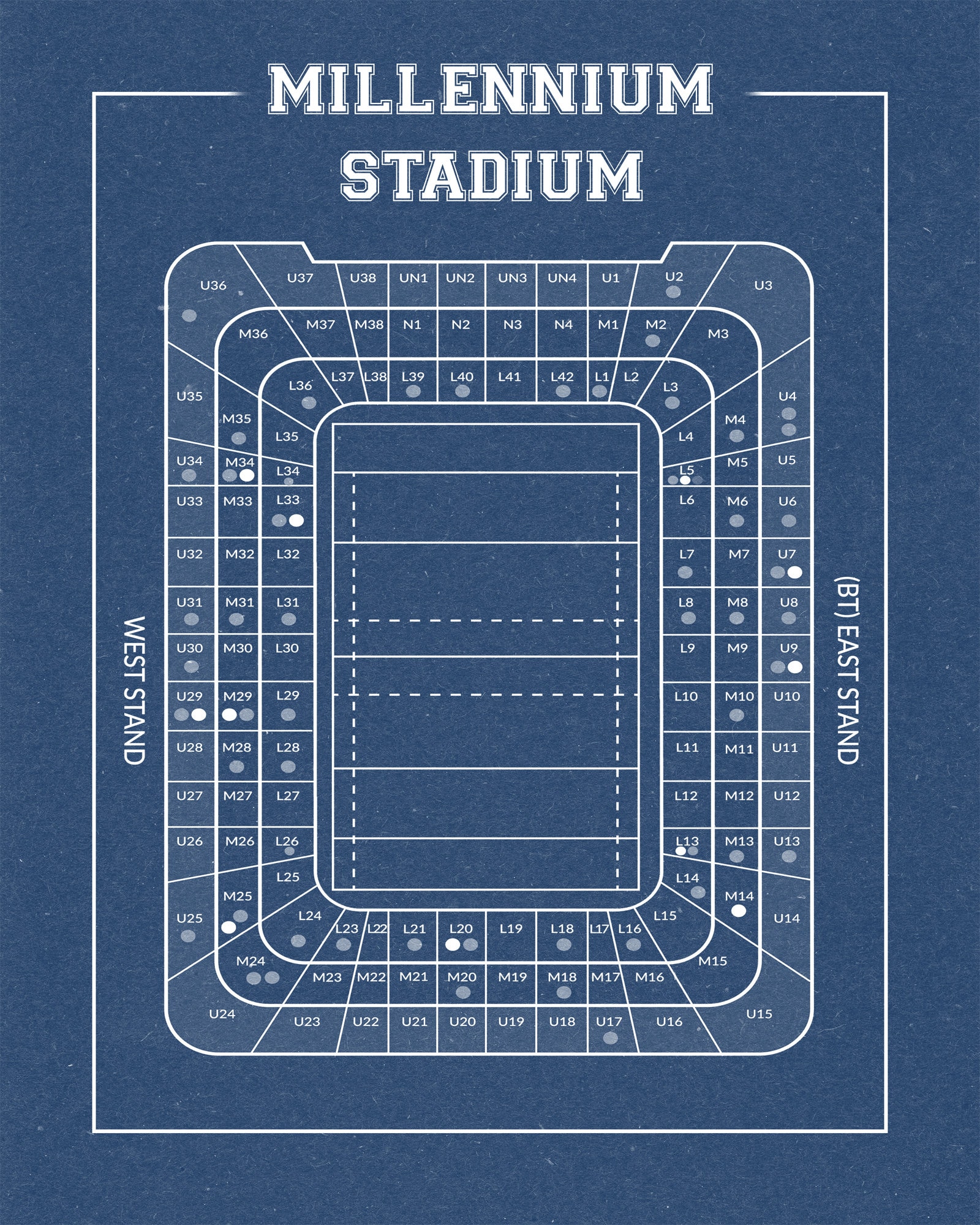 Millennium Stadium Seating Plan