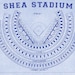 Print of Vintage Shea Stadium Seating Chart on Photo Paper, Matte Paper ...