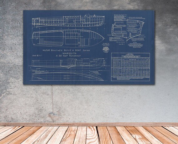 Antique Blueprints for sale | Only 4 left at -70%
