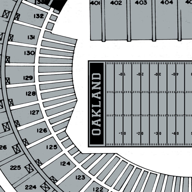 Vintage Riverfront Stadium Seating Chart Art Print: Photo, Matte, or ...