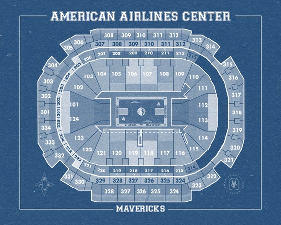 Complete American Airlines Center Seating Chart