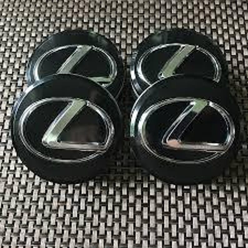 Lexus Wheel Center Hub Caps: Silver Chrome Badge (62mm, Set of 4) - Etsy