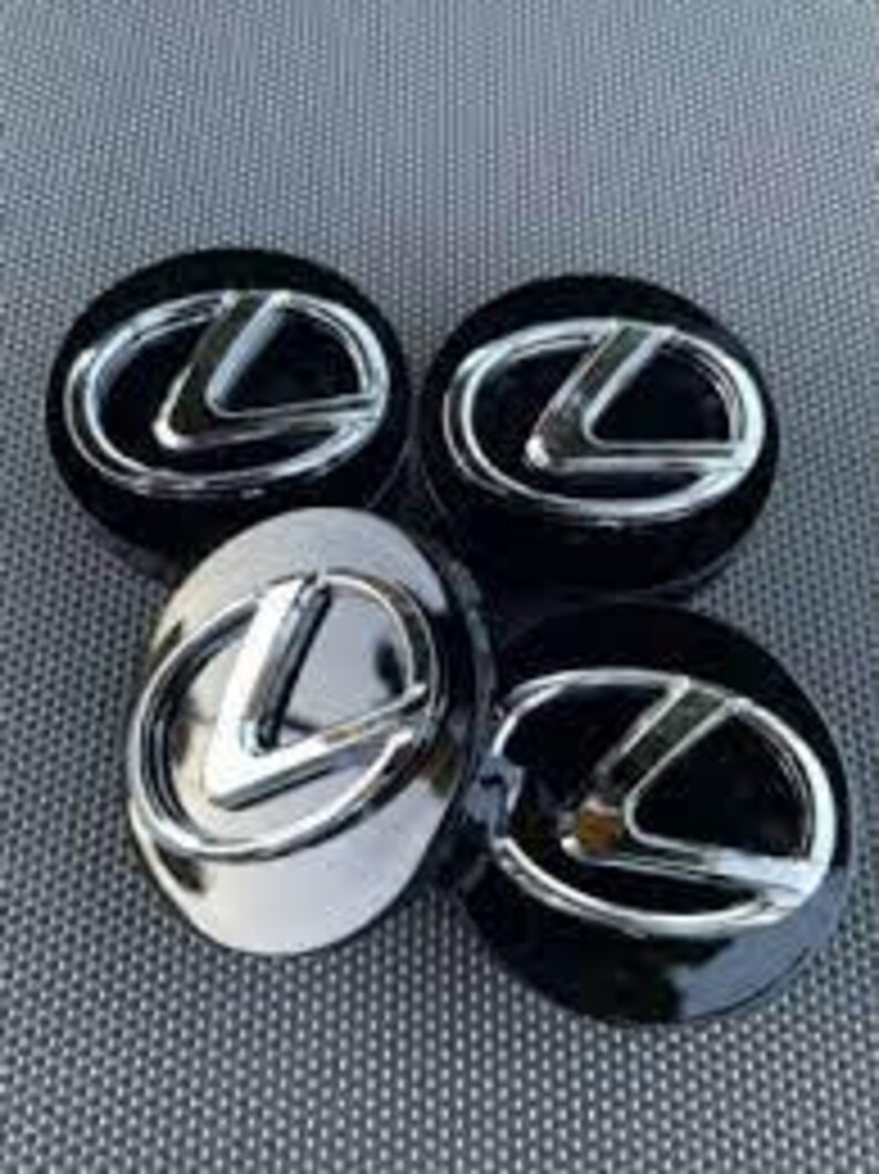 Lexus Wheel Center Hub Caps: Silver Chrome Badge (62mm, Set of 4) - Etsy