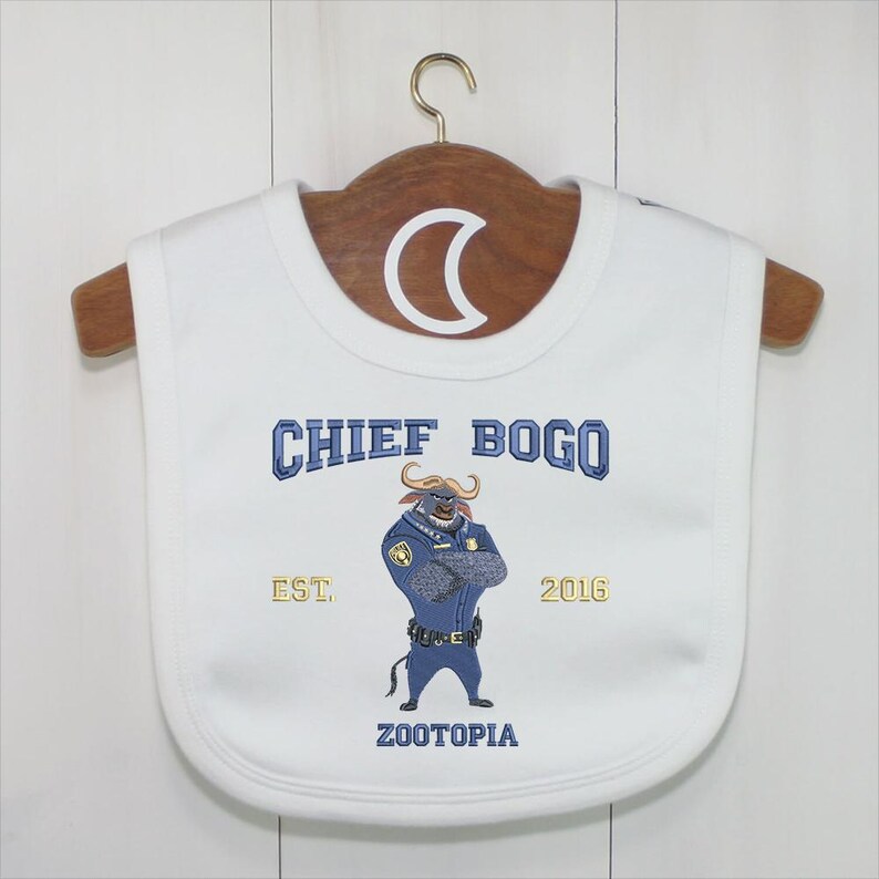 Disney Zootopia Officer Chief Bogo, Digital Embroidery Machine Design ...