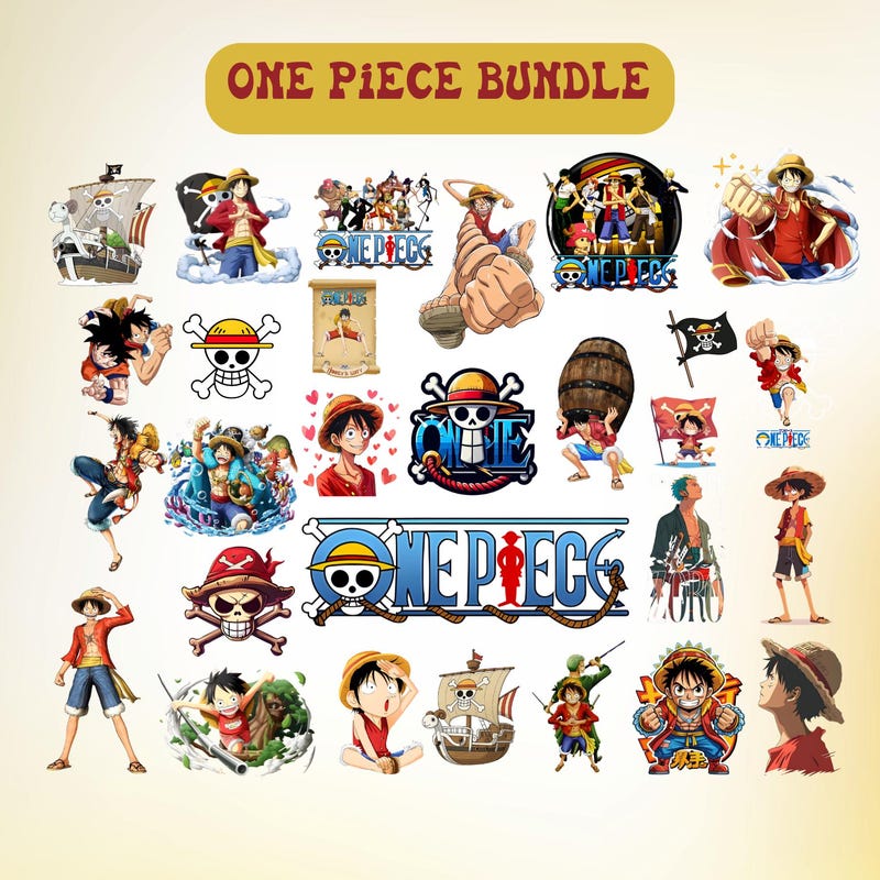 Luffy One Piece Download - Etsy