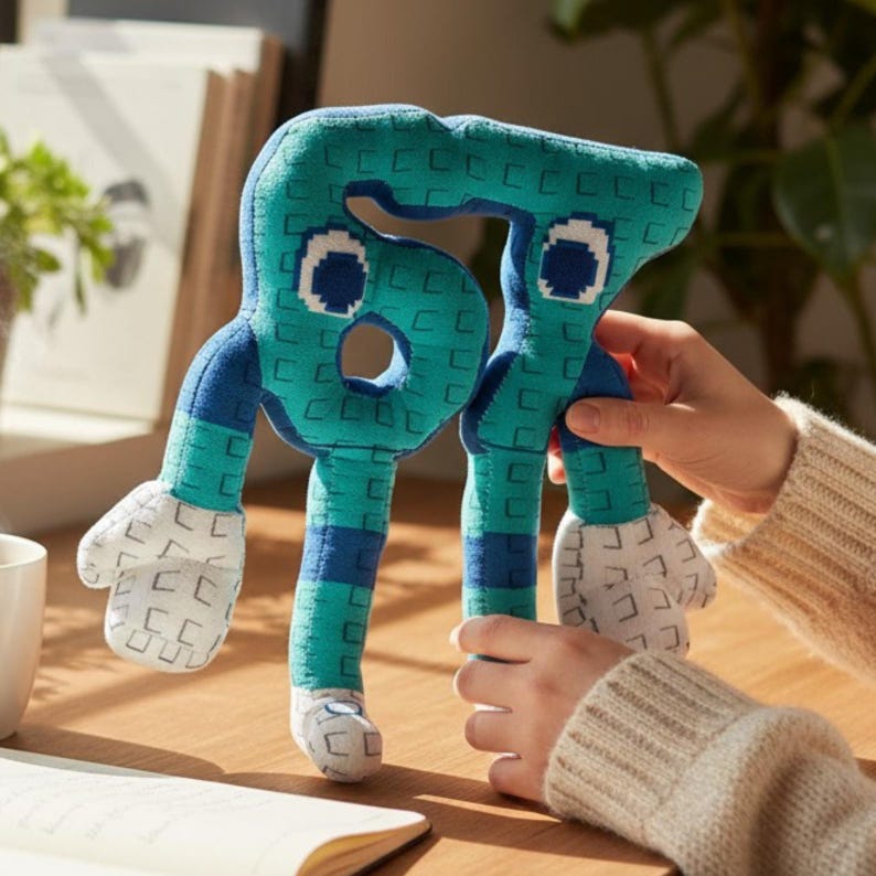 Brainrott Plush, Cute Gamer Toy | Perfect Gift for Fans and Gamers - Etsy