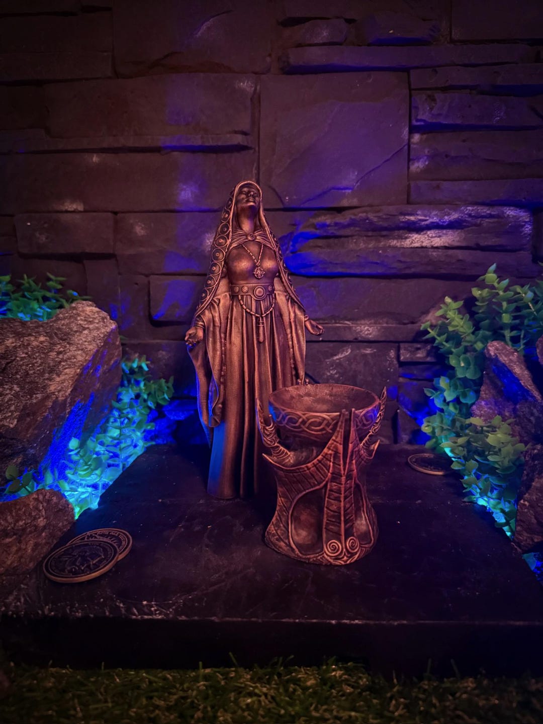 Mara Statue, Skyrim Inspired Figurine, the Elder Scrolls V Goddess ...