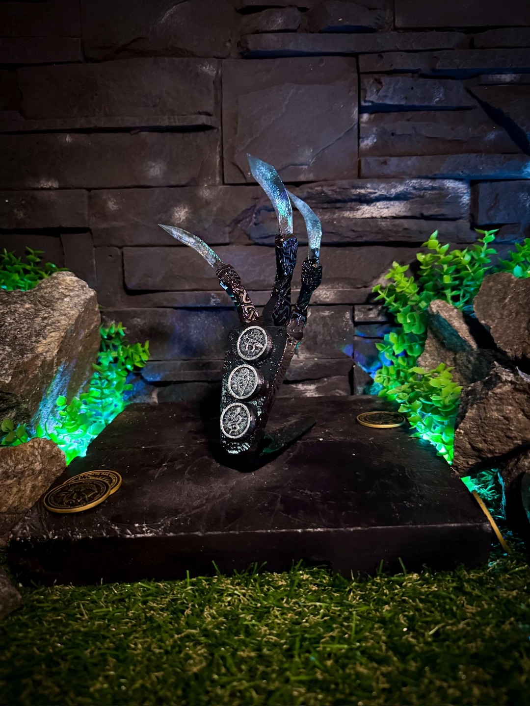 Glass Dragon Claw Figurine, Artifact From Skyrim, the Elder Scrolls V ...
