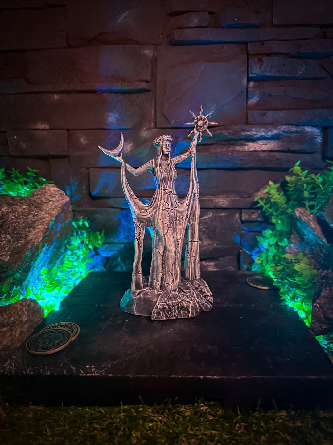 Azura Statue , Skyrim Inspired Decor, the Elder Scrolls Daedric Goddess ...