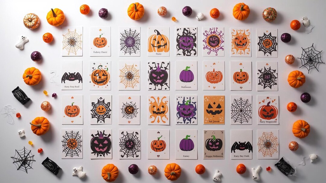 Halloween Memory Match Game for Kids | Spooky Printable Cards (PDF ...