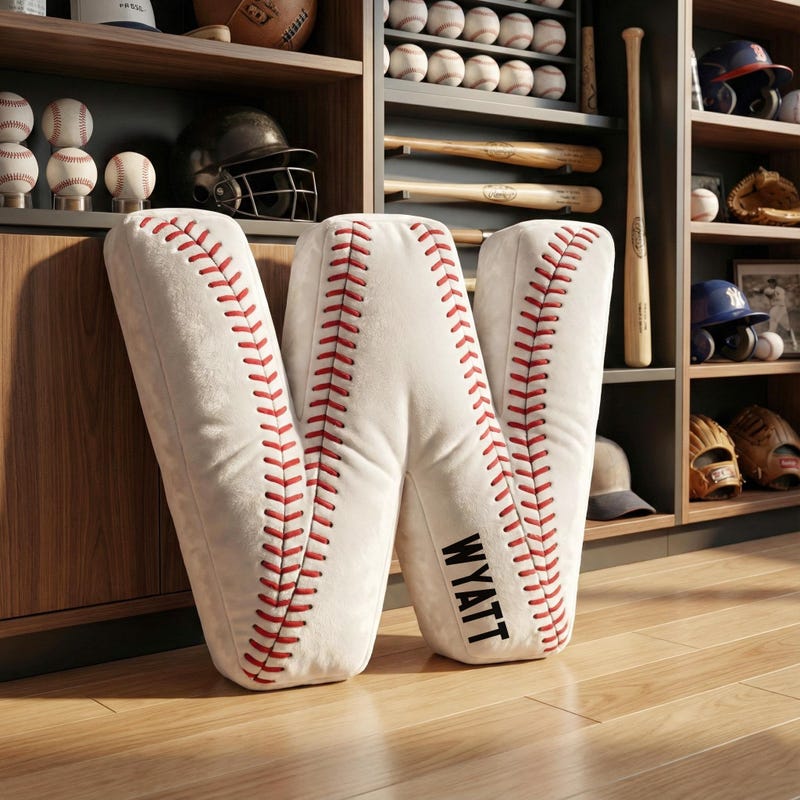 Baseball Pillow - Etsy