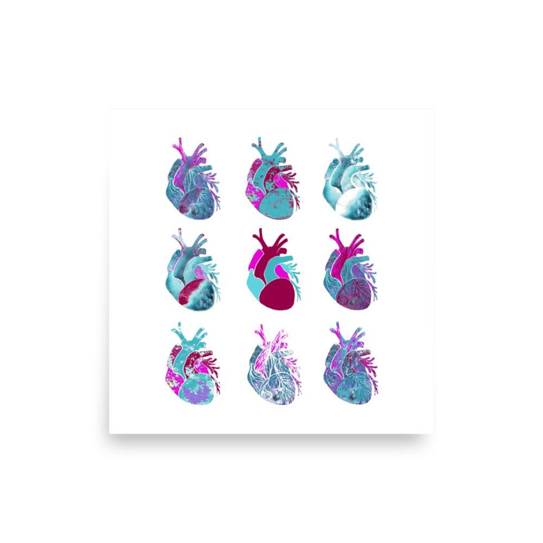 Cardiology Poster - Etsy