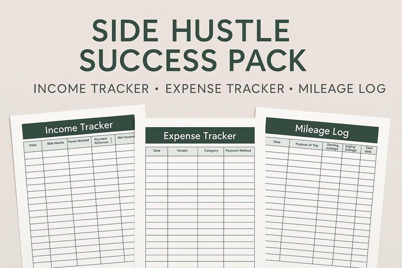Side Hustle Success Pack - Etsy