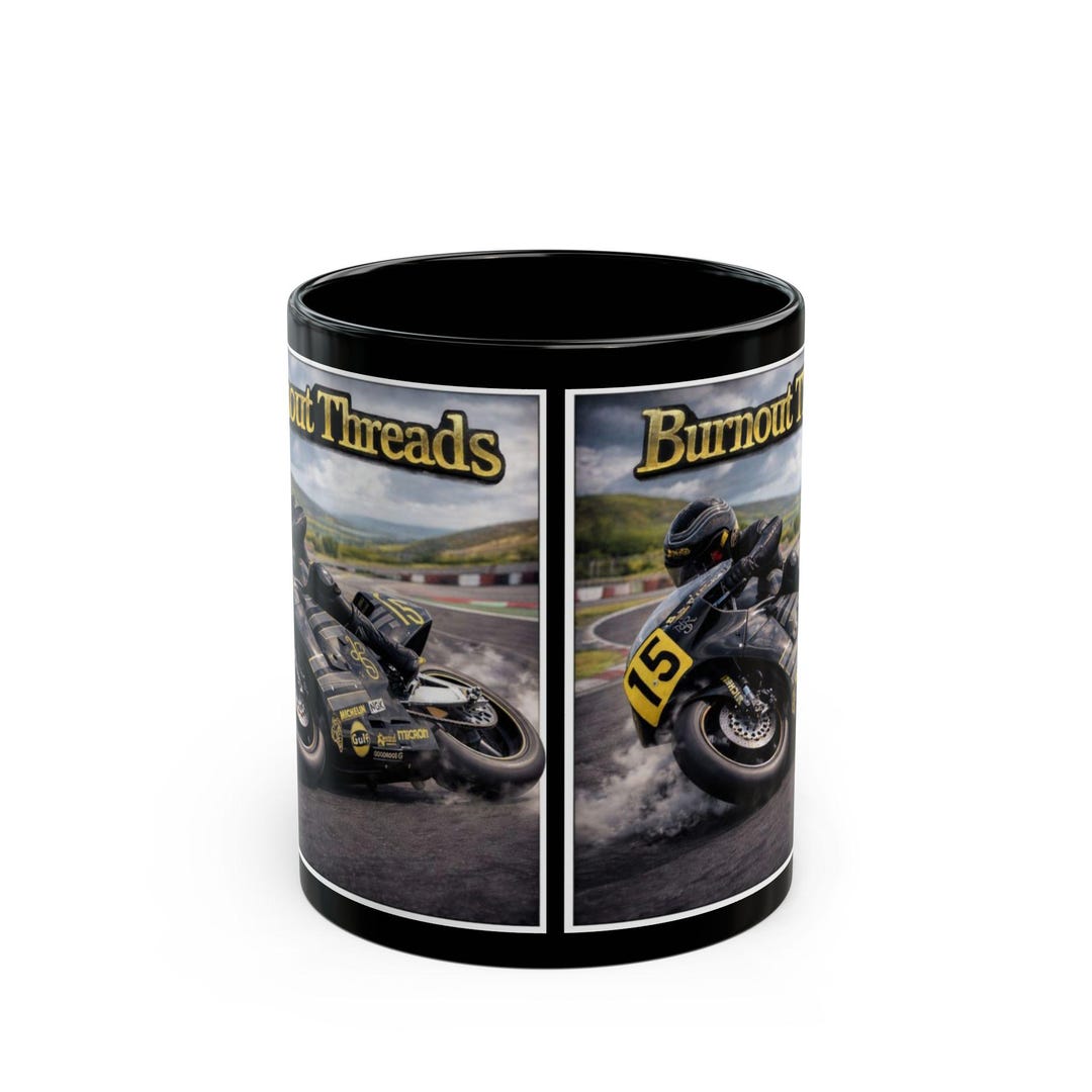 Motorcycle Legends Mug | Motorcycle Art Coffee Mug, Café Racer ...