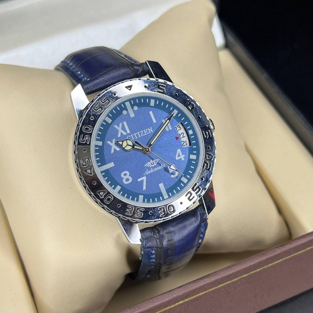 Refurbished Vintage Citizen Automatic Rotating Bezel Japan Men's Watch ...