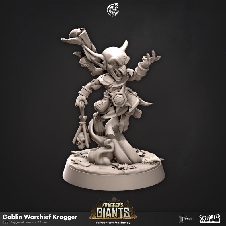 3D Miniatures - STL Files - Kraggers Giants - Etsy