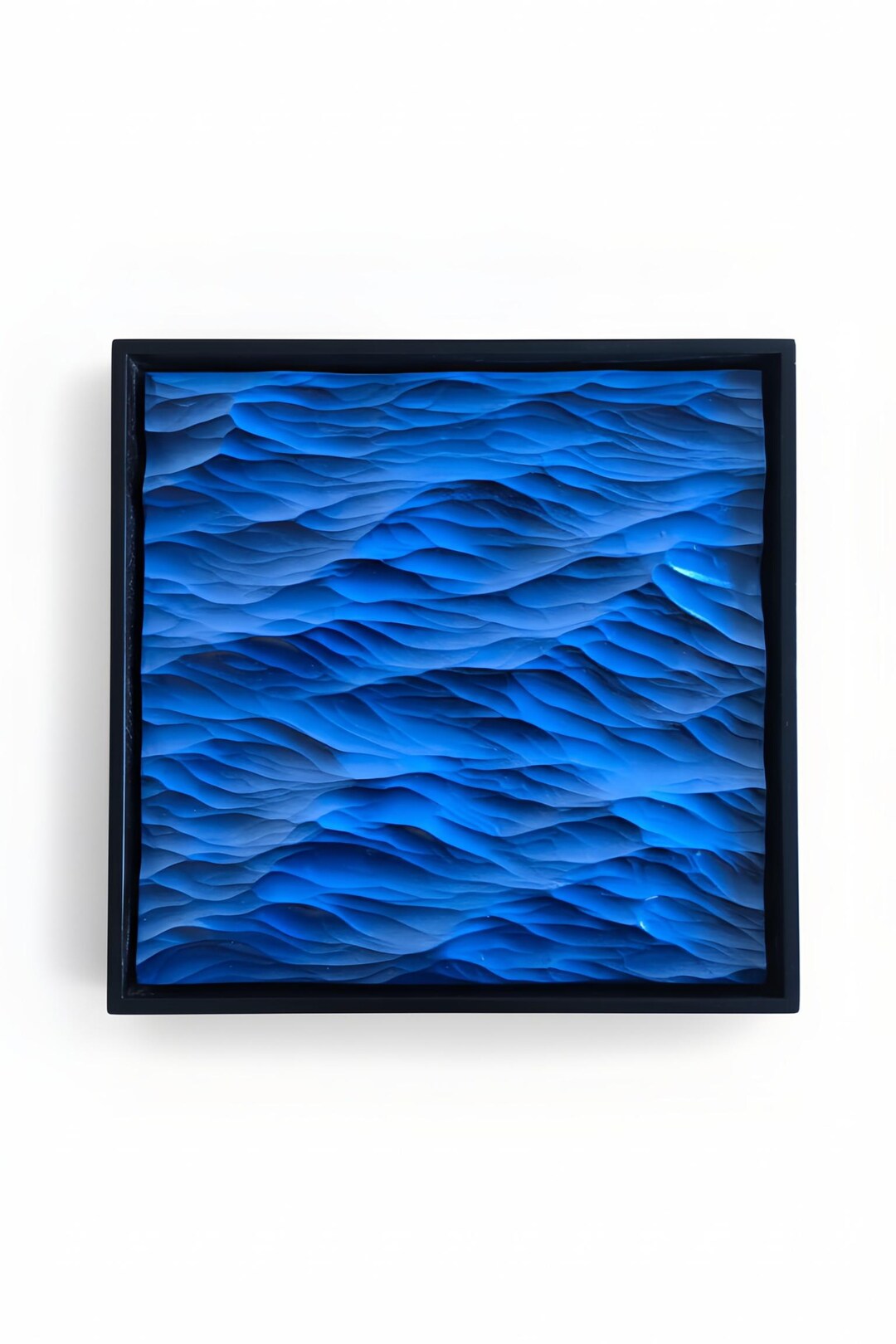 3D Wooden Wave Wall Decor, Minimalist Ocean Inspired Wall Art ...