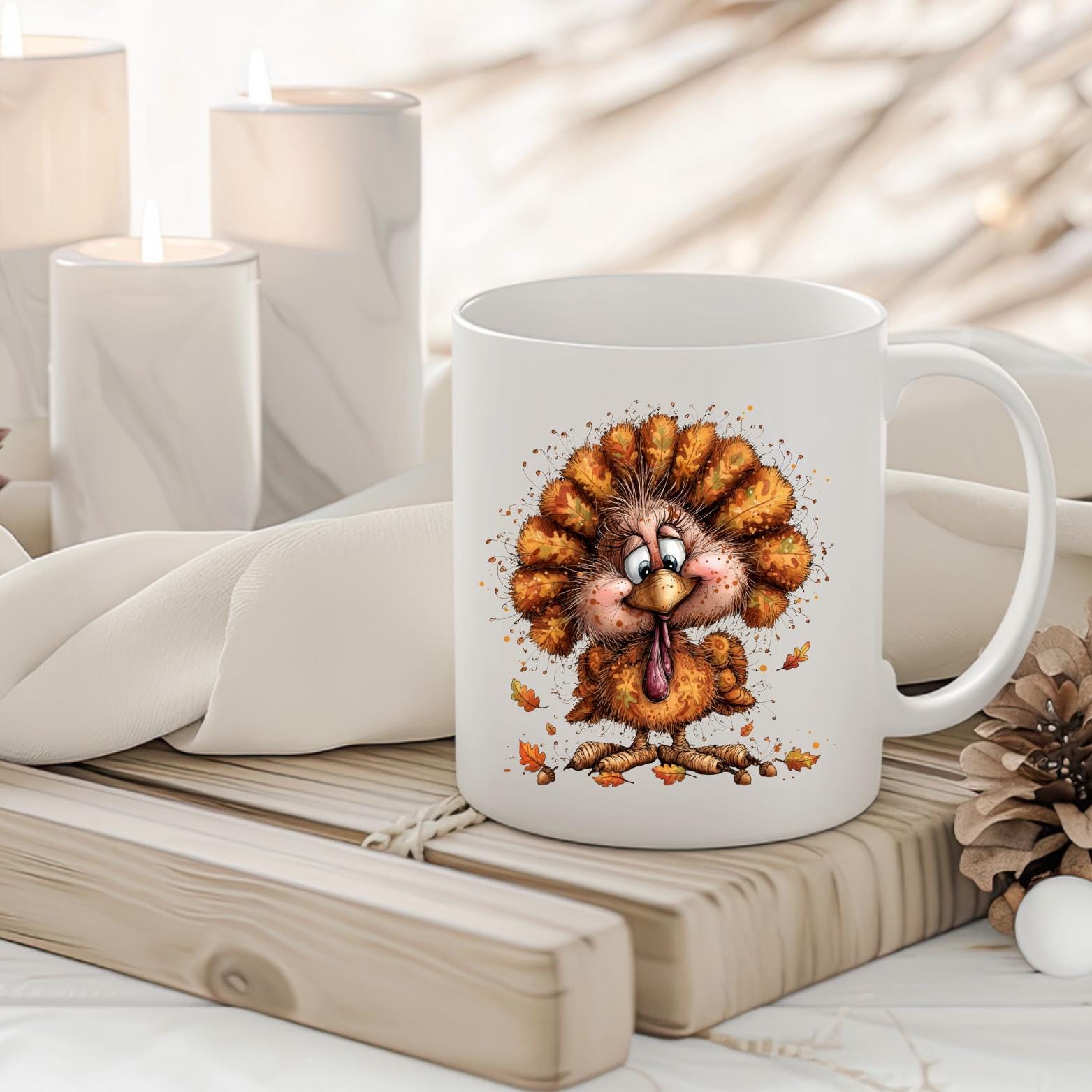 Whimsical Turkey Clipart Set | Fall Festival Graphics | Cute ...