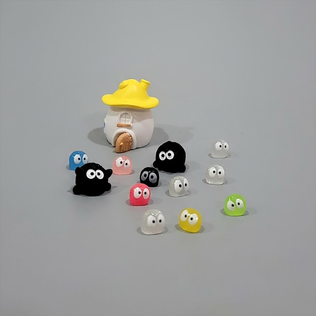 Luminous Ghost Figurines: DIY Fairy Garden Decorations - Etsy