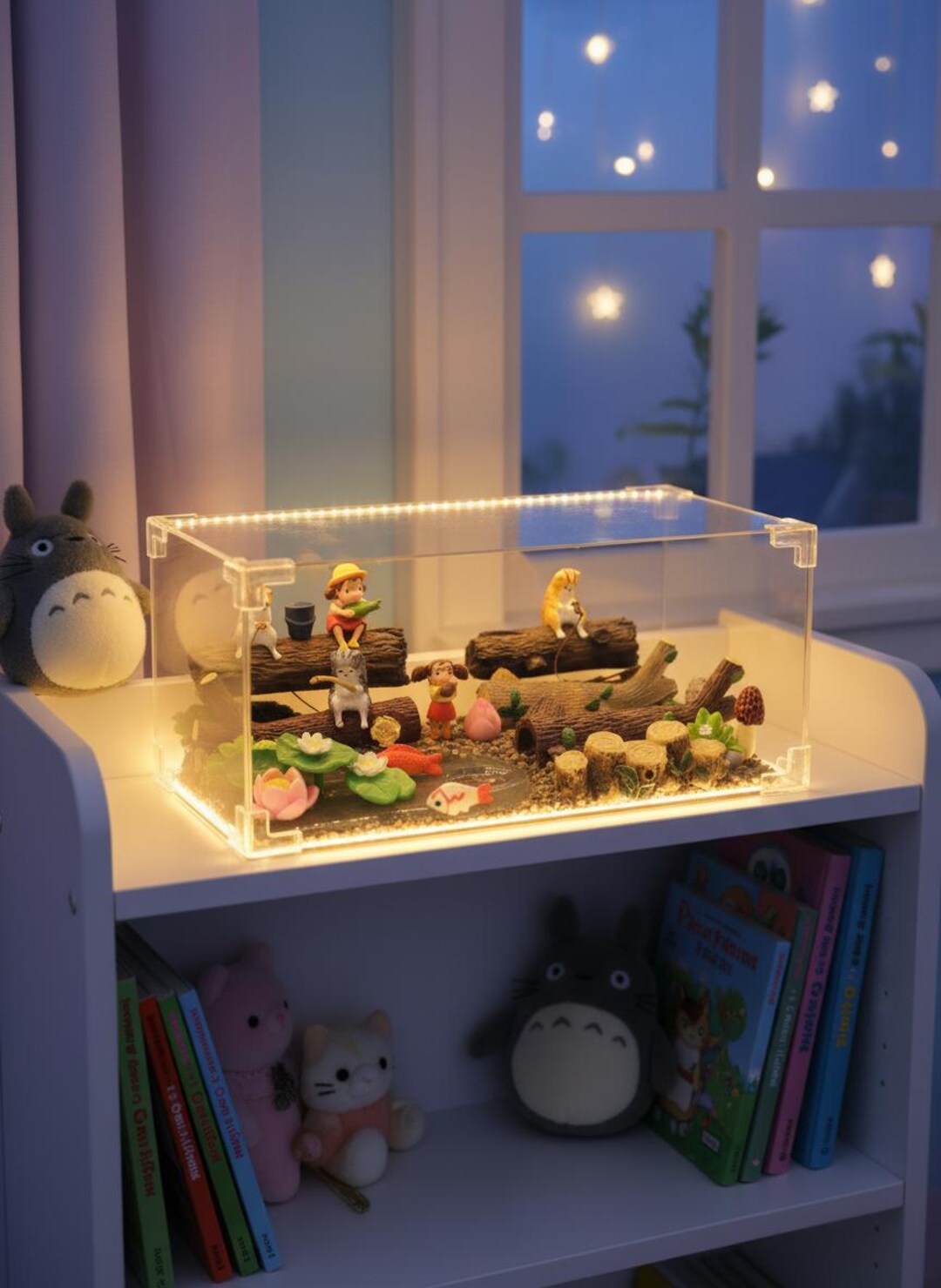 DIY Handmade Kids Light Box: Glowing Mini Landscape Craft Kit - Etsy