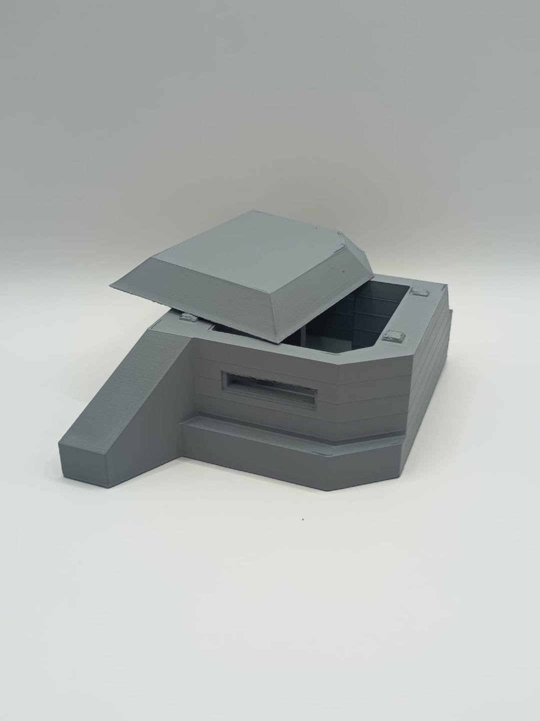 World War II Scenery Bunker Blockhouse Regelbau Type 667 Wargame Model ...