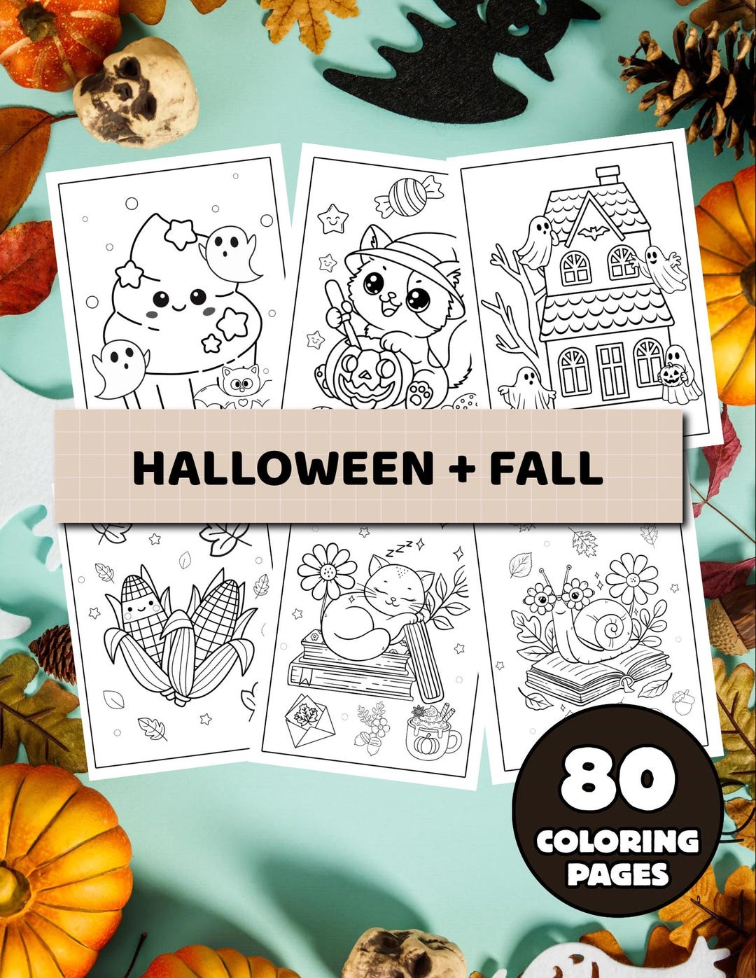 Halloween Coloring Pages, Fall Coloring Pages, Autumn Activities ...