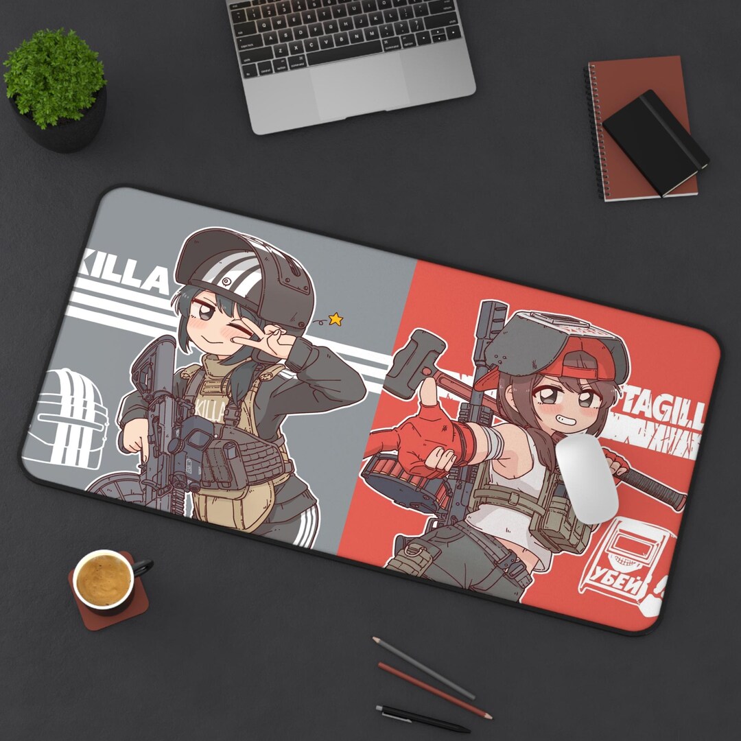 Escape From Tarkov Gaming Mouse Pad | Anime PMC Girls Design | EFT ...
