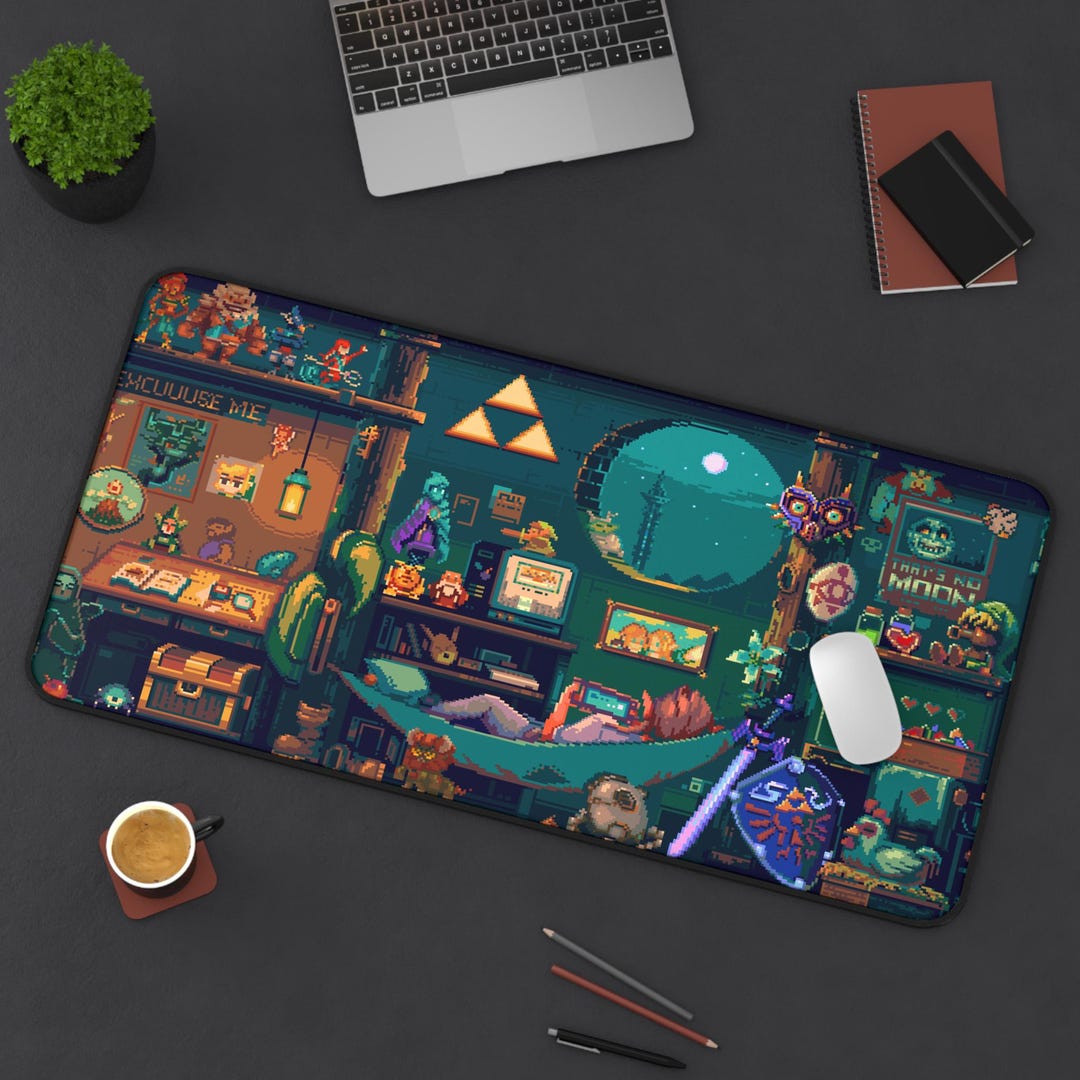 Zelda PIXEL - Gaming Mouse Pad - Etsy