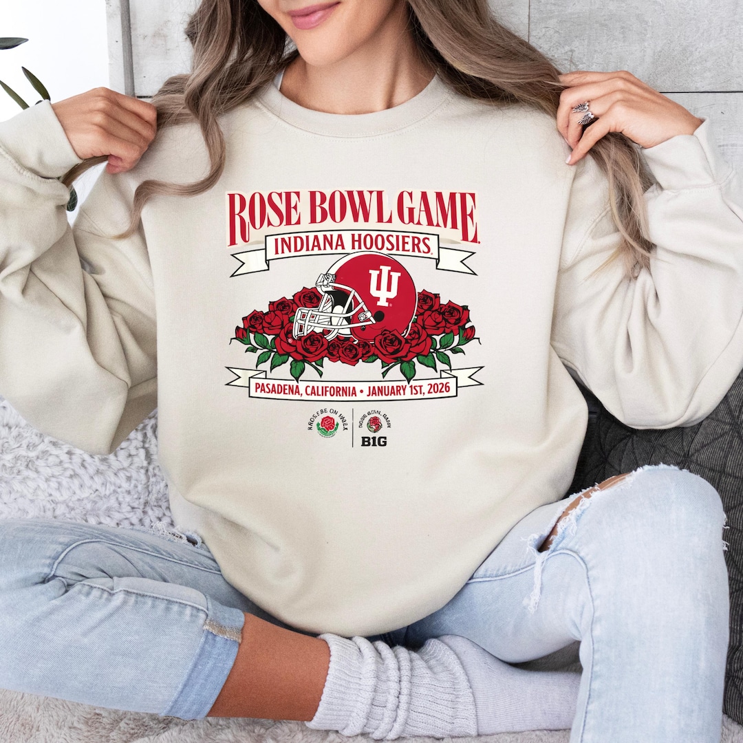 Indiana Hoosiers Football Sweatshirt, Indiana Football Sweatshirt,iu ...