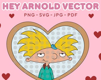 hey arnold logo vector