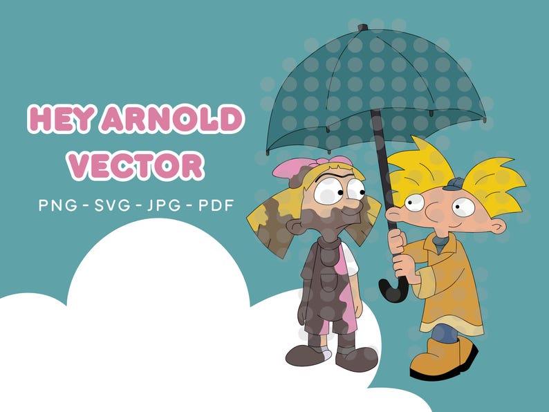 Hey Arnold Vector - Etsy
