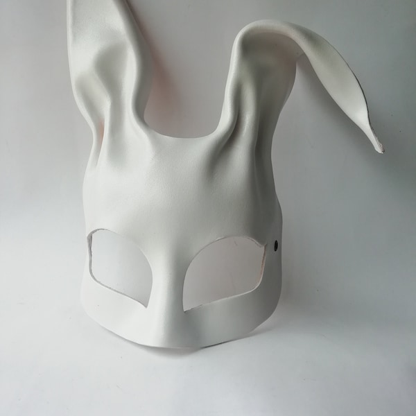 White Rabbit Mask - Etsy