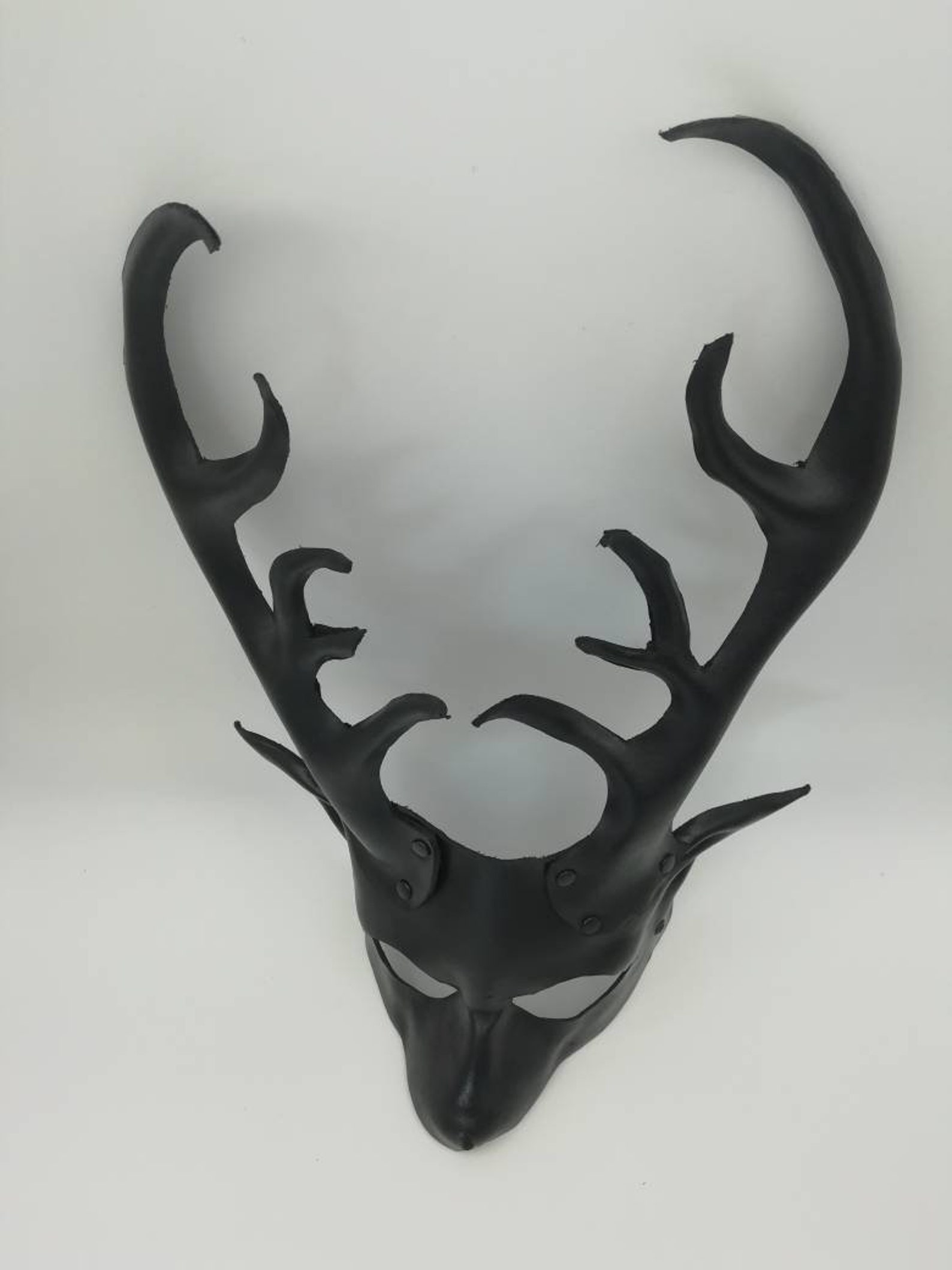 Deer Mask. Mask Made of Leather. Deer Mask | Etsy