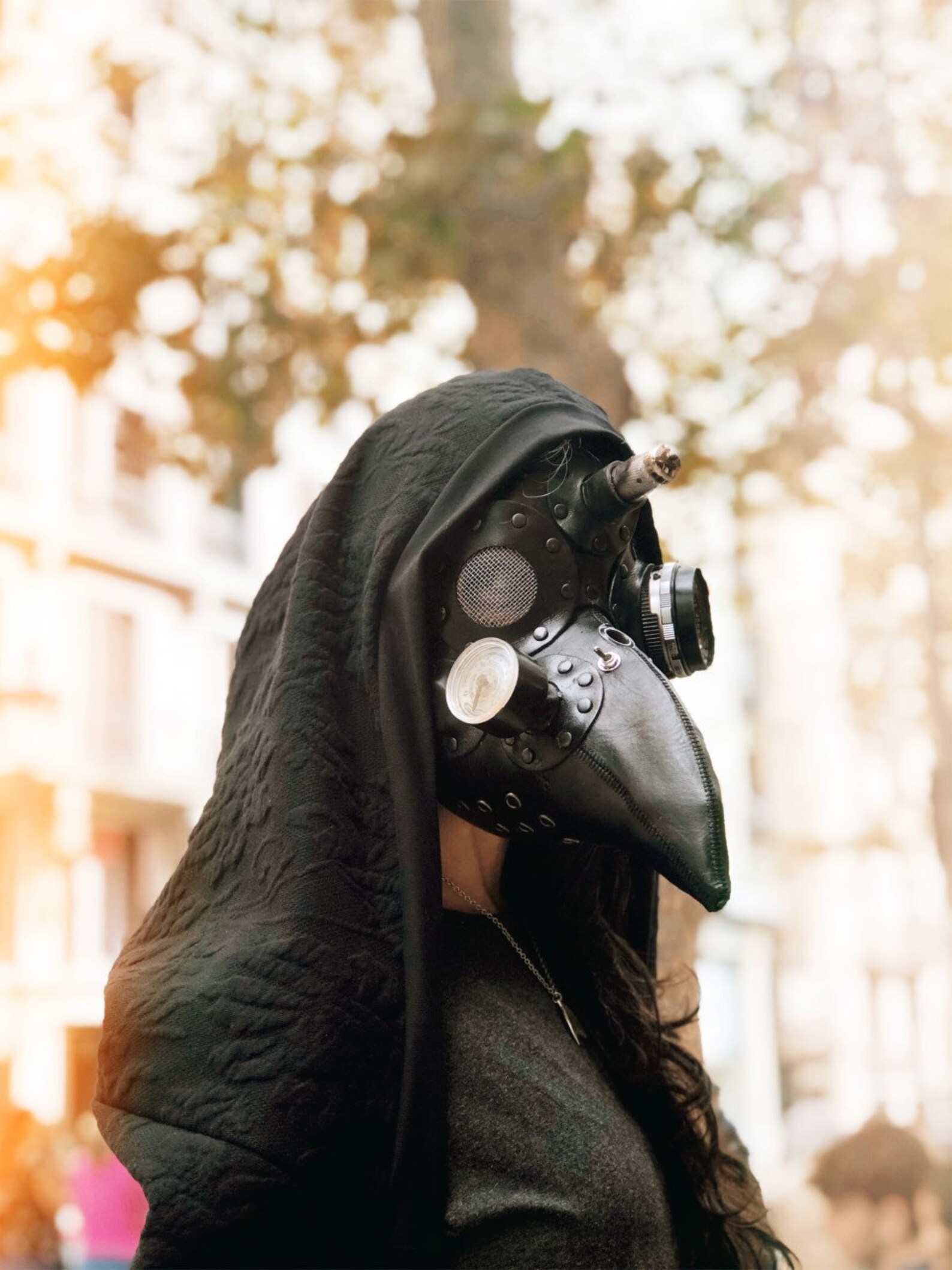 Plague Doctor. Dr. Plage. Mask Made of Dr. Plague's - Etsy