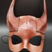 DIABLO Mask. Leather Evil Mask. Leather Mask. Mask of Bull - Etsy