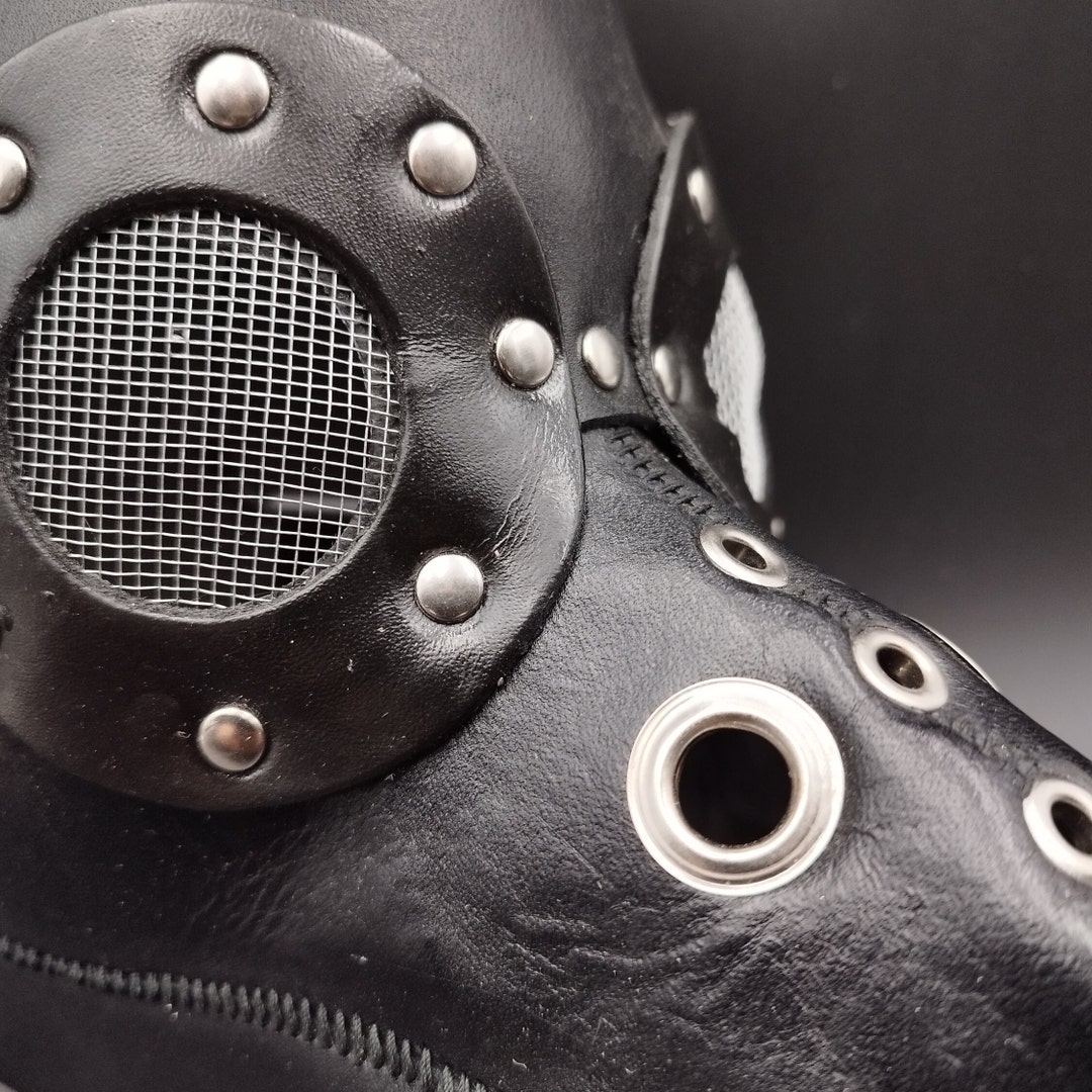 Plague Doctor Mask. Leather Mask. - Etsy