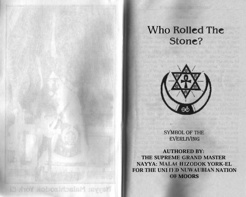 Who Rolled the Stone? by Dr. Malachi Z. York - Symbolic Interpretation ...