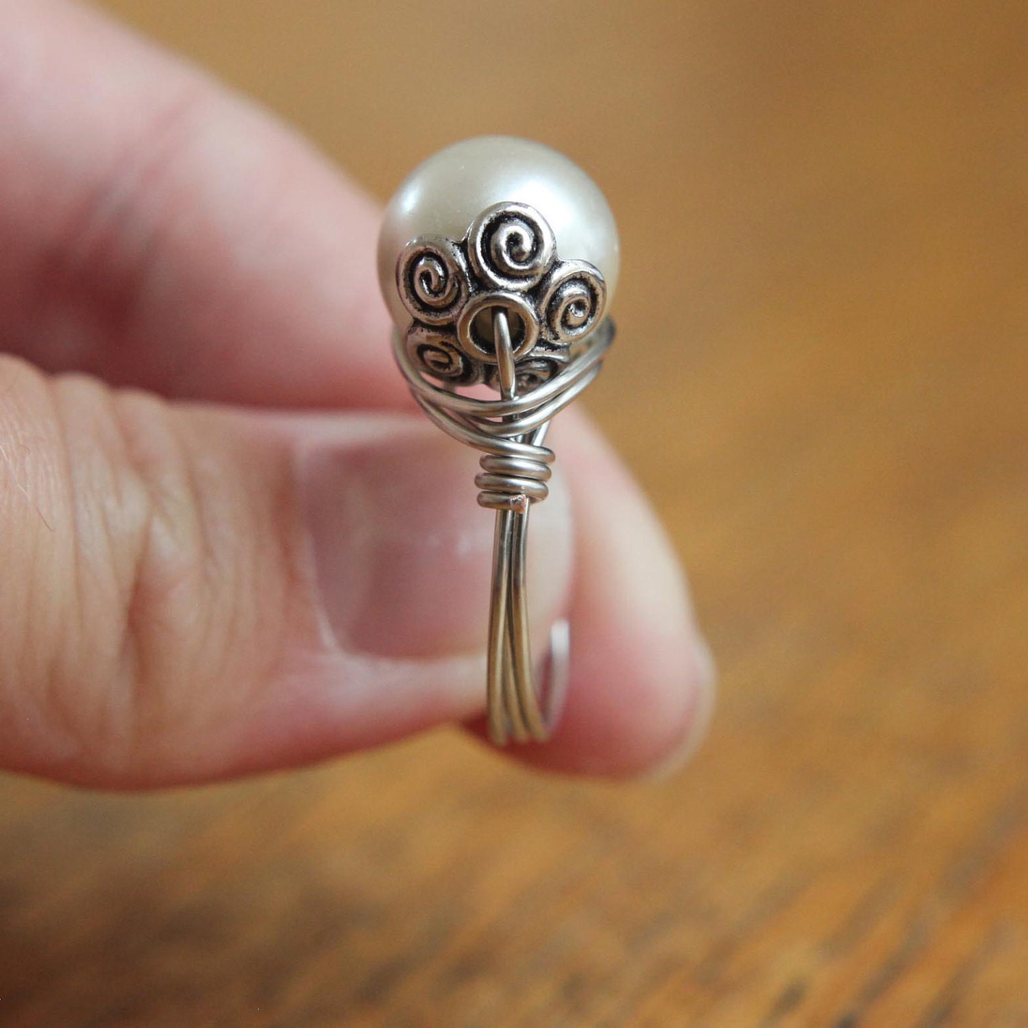 JEWELRY TUTORIAL How to Make a Wrapped Wire Ring VIDEO Lesson - Etsy