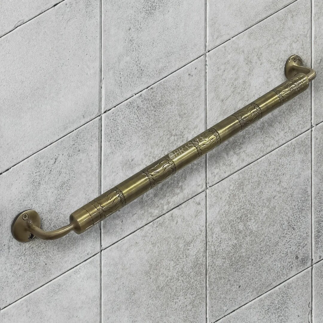 Engraved Brass Hanging Rail - Etsy