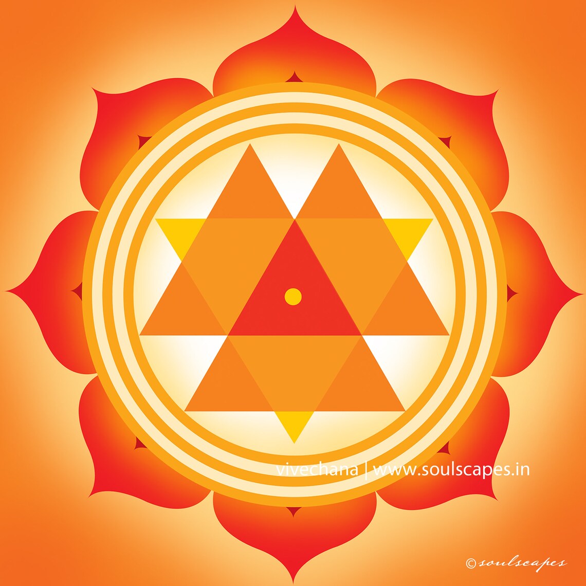 Goddess Durga Yantra Giclee Art Canvas Print - Etsy