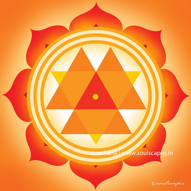 Goddess Durga Yantra Giclee Art Canvas Print - Etsy