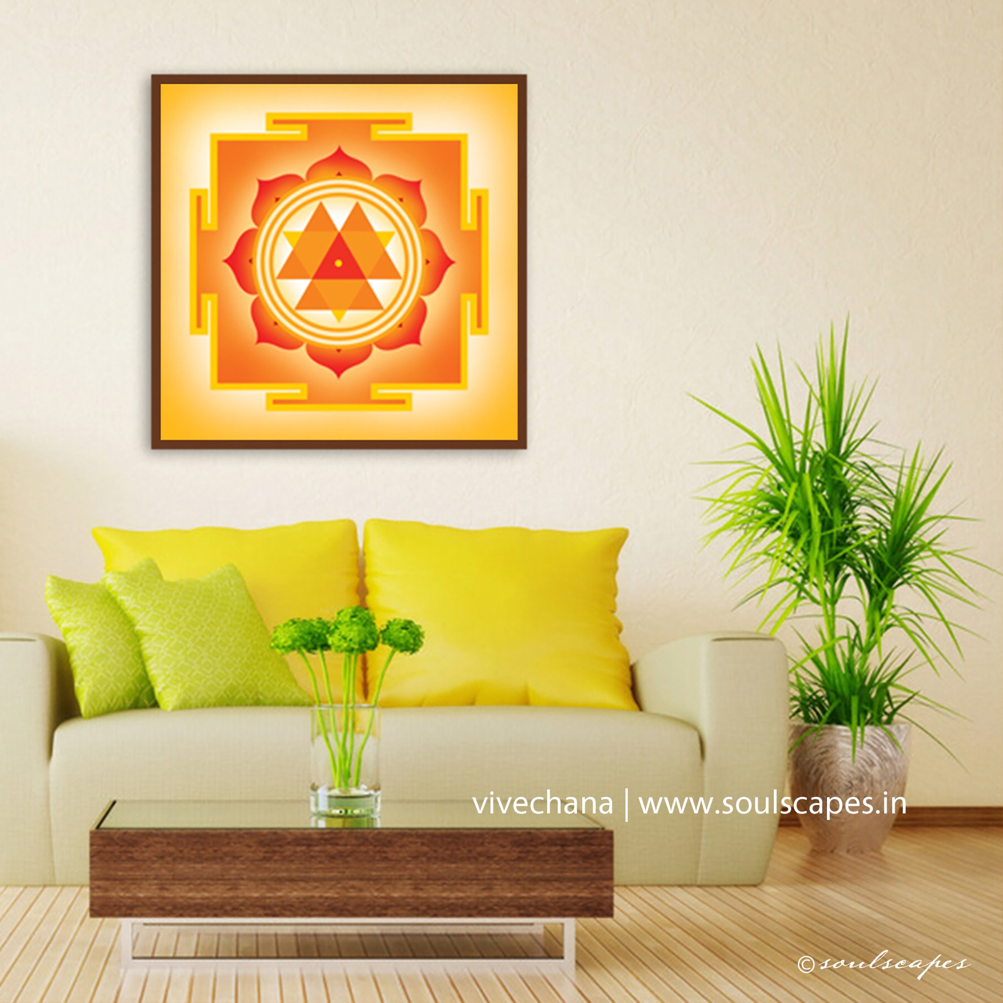 Goddess Durga Yantra Giclee Art Canvas Print - Etsy